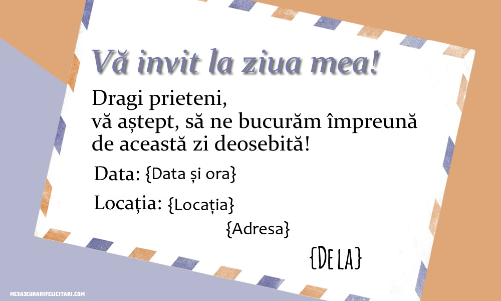 Invitație la ziua de naștere pentru prieteni | Personalizare invitatii ...