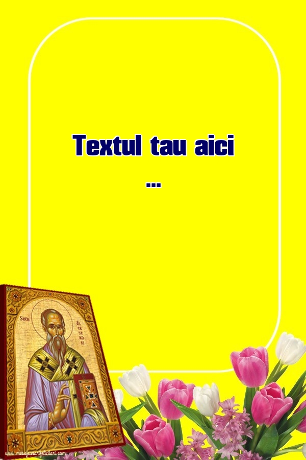 Personalizare felicitari cu text | Sfântul Alexandru | Imagine cu ...