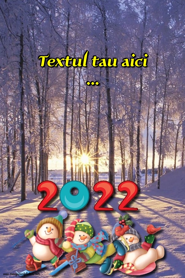 Personalizare felicitari cu text | Anul Nou | felicitaripersonalizate.com
