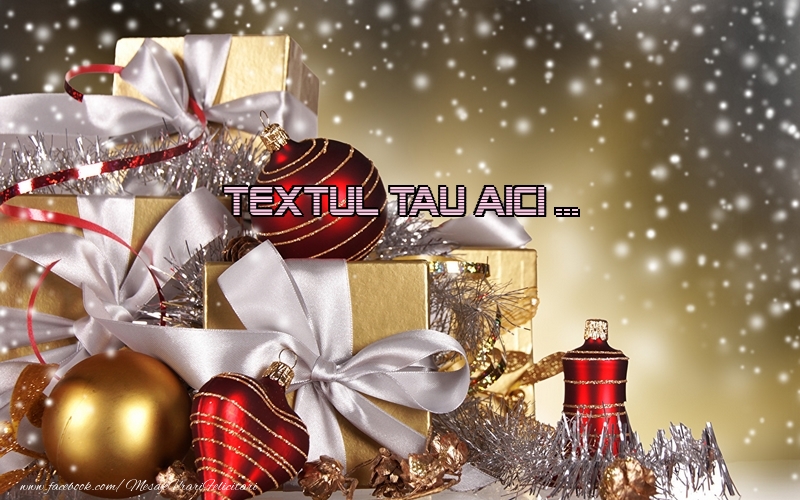 Personalizare felicitari cu text | Craciun | Felicitare de craciun ...