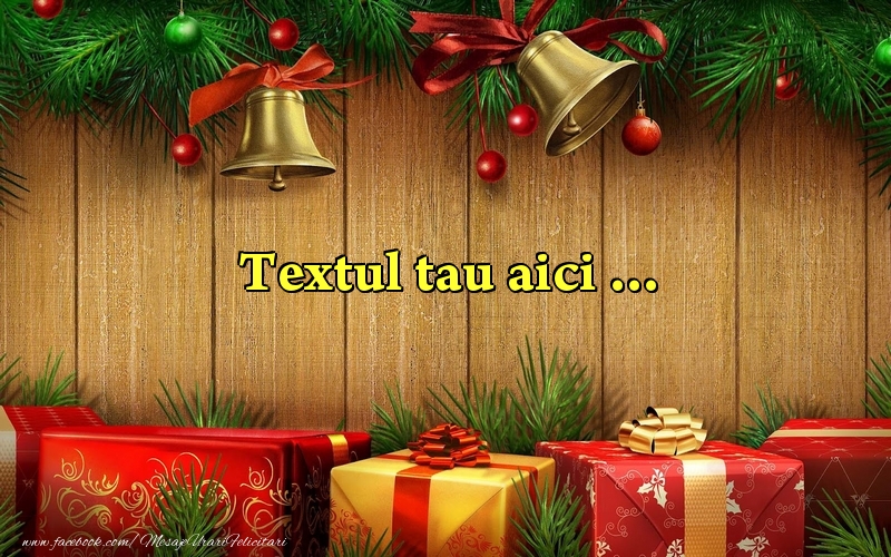 Personalizare felicitari cu text | Craciun | Felicitare de craciun ...