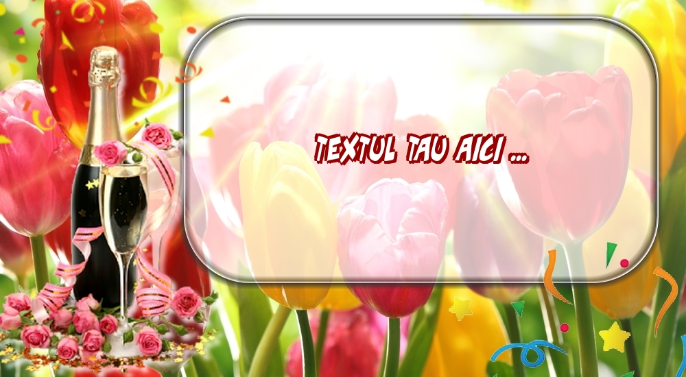 Personalizare felicitari cu text | La multi ani | Paper ...