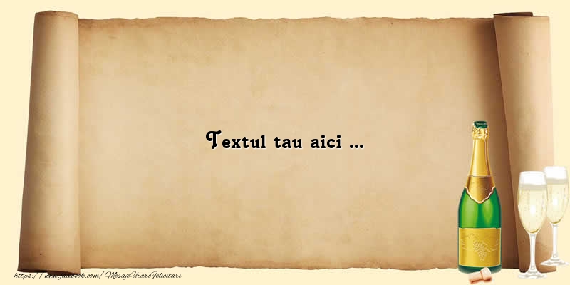 Personalizare felicitari cu text | La multi ani | Paper ...