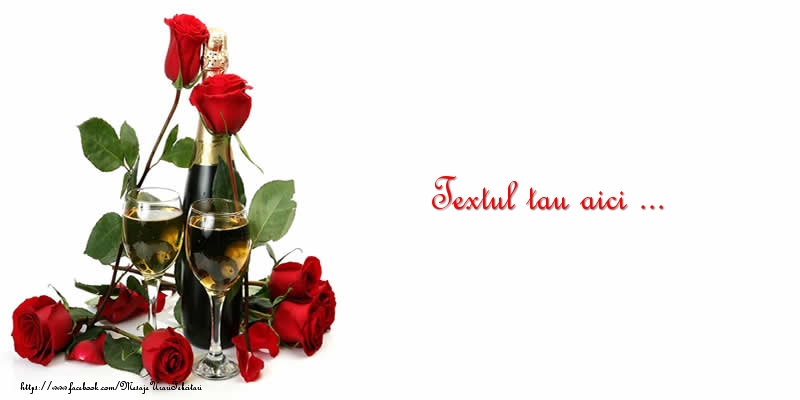 Personalizare felicitari cu text | La multi ani | Sampanie si Flori ...