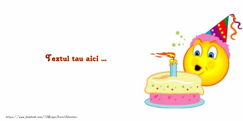 Personalizare felicitari cu text | La multi ani | Felicitare de zi de ...