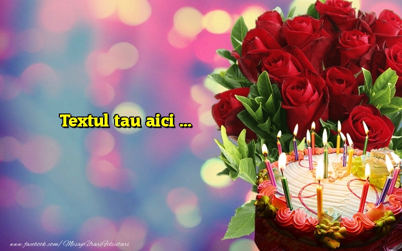 Personalizare felicitari cu text | La multi ani | Imagine cu text ...