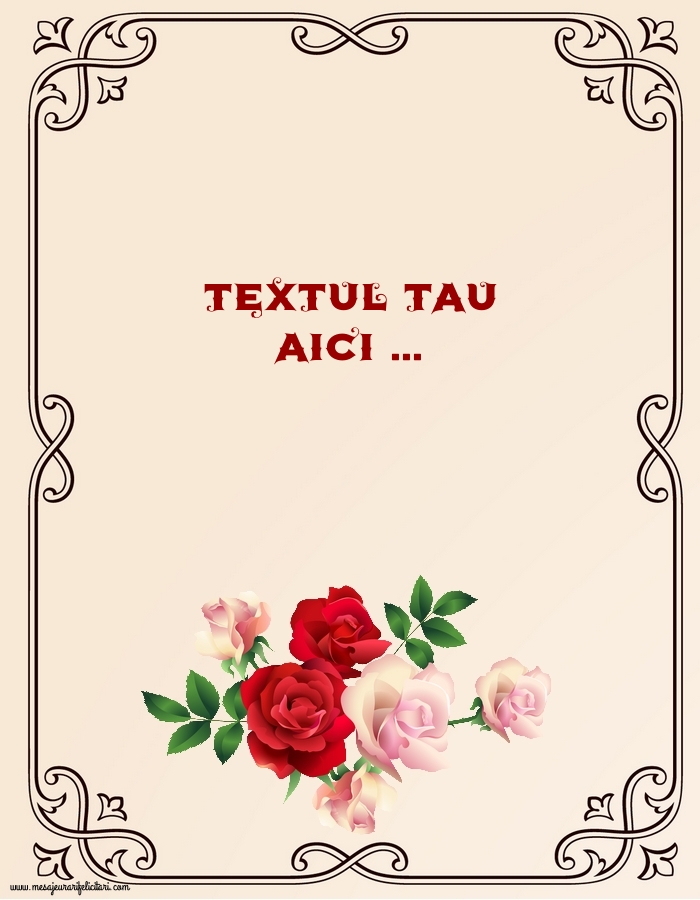 Personalizare felicitari cu text | Multumire | felicitaripersonalizate.com