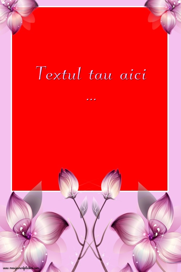 Personalizare felicitari cu text | Multumire | felicitaripersonalizate.com