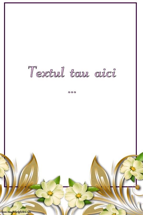 Personalizare felicitari cu text | Multumire | felicitaripersonalizate.com