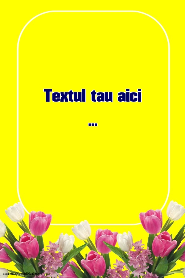 Personalizare felicitari cu text | Multumire | felicitaripersonalizate.com