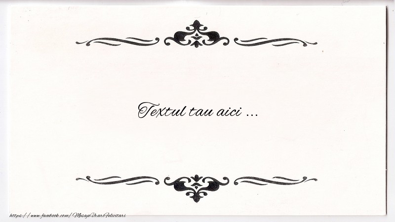 Personalizare felicitari cu text | Multumire | Multumesc ...