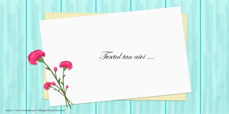 Personalizare felicitari cu text | Multumire | Multumesc ...