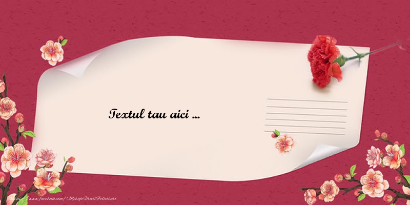 Personalizare felicitari cu text | Multumire | felicitaripersonalizate.com