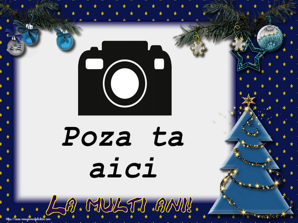La multi ani! - Rama foto de Anul Nou | Personalizare felicitari cu ...