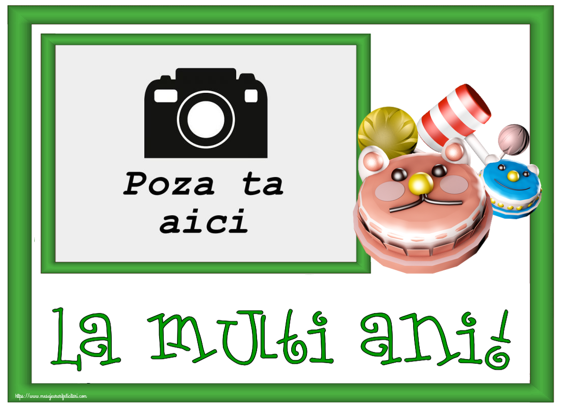 La multi ani! - Rama foto | Personalizare felicitari cu poza ...