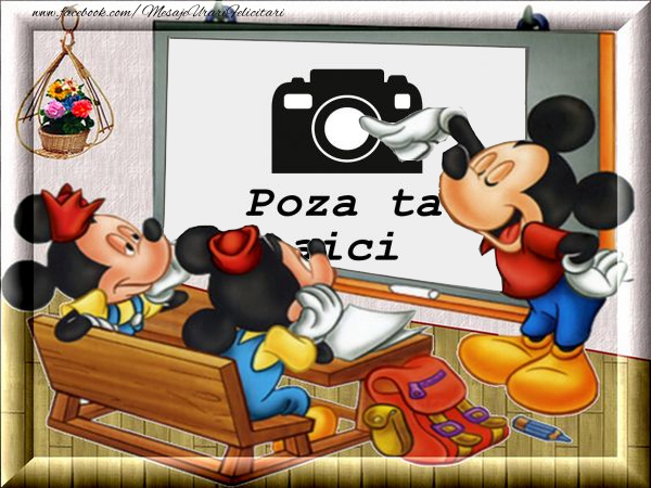 Rama foto - Mickey Mouse | Personalizare felicitari cu poza ...