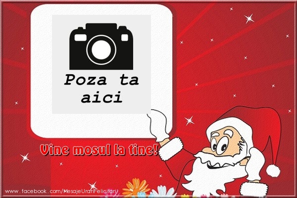 Vine mosul la tine! | Personalizare felicitari cu poza profile facebook ...