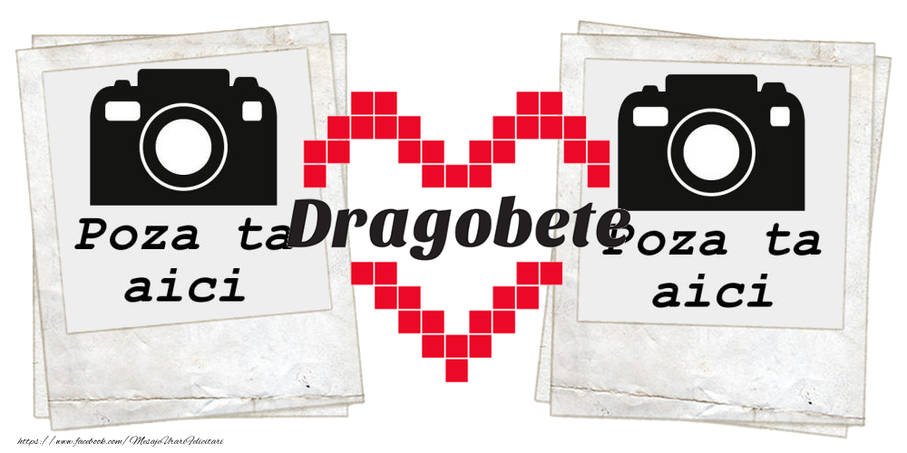 Colaj de Dragobete cu 2 poze | Personalizare felicitari cu poza ...