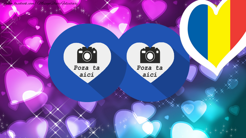 Decor cu inimi personalizabile | Personalizare felicitari cu poza ...