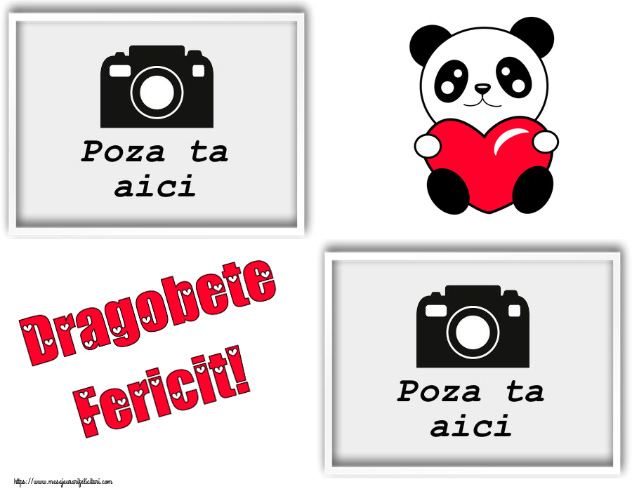 Dragobete Fericit! - Rama foto | Personalizare felicitari cu poza ...
