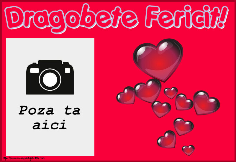 Dragobete Fericit! - Rama foto | Personalizare felicitari cu poza ...