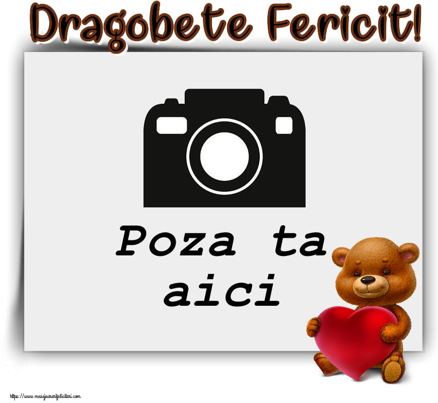 Dragobete Fericit! - Rama foto | Personalizare felicitari cu poza ...