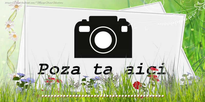 Felicitare cu flori, poza si text | Personalizare felicitari cu poza si ...