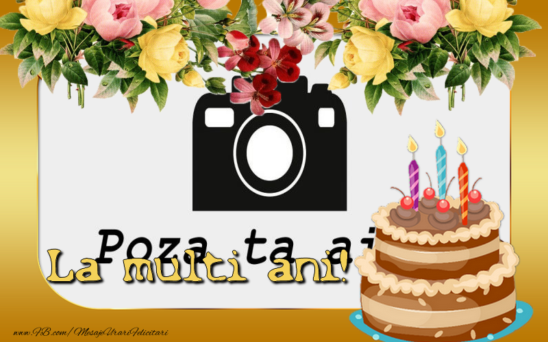 Felicitare personalizata cu poza | Personalizare felicitari cu poza ...