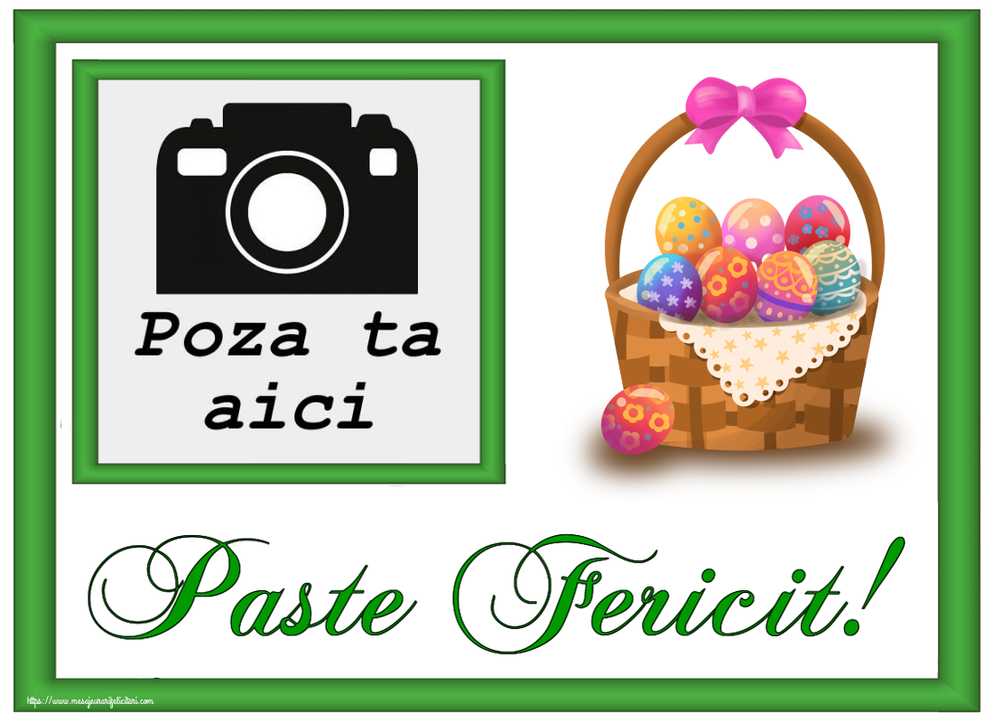 Paste Fericit! - Personalizeaza cu poza ta de profil facebook ~ desen ...