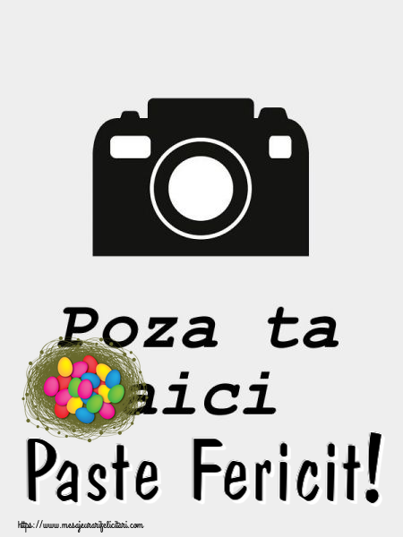 Paste Fericit! - Rama foto | Personalizare felicitari cu poza ...