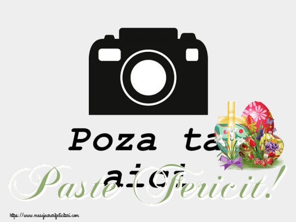 Paste Fericit! - Rama foto | Personalizare felicitari cu poza ...