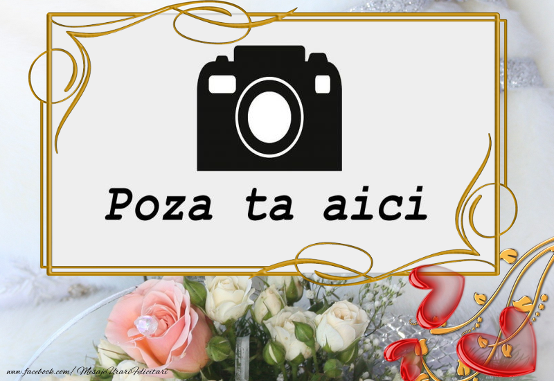 Ramă foto pe fundal cu trandafiri si inimioare | Personalizare imagini ...