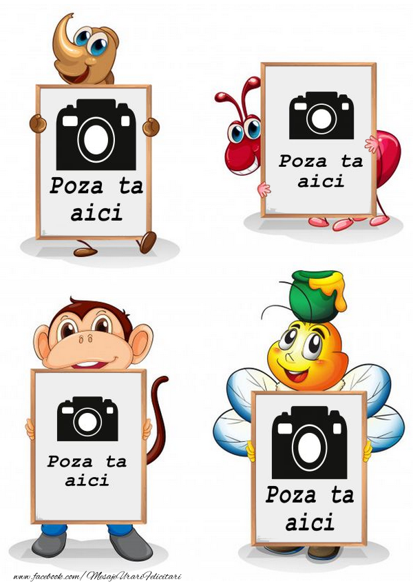 Rame foto cu personaje de desene animate | Personalizare imagini ...