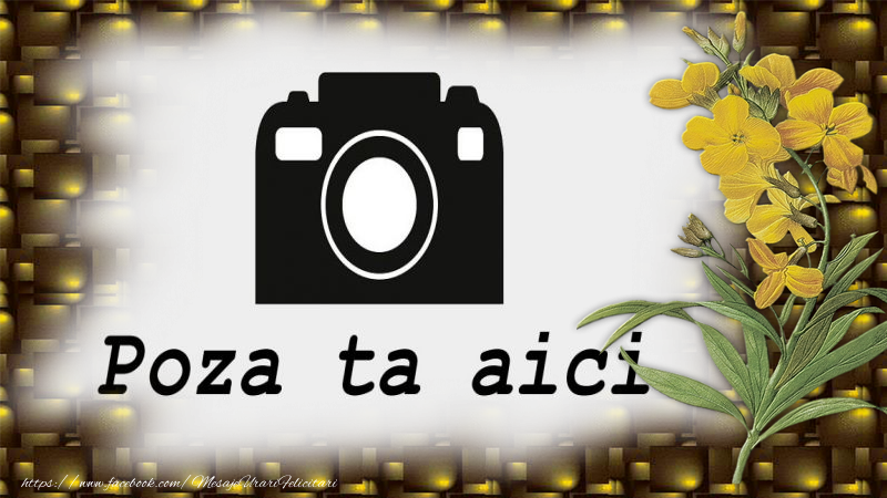 Rama foto cu flori | Personalizare imagini | felicitaripersonalizate.com