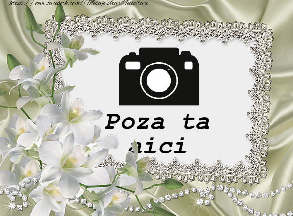 Rama foto cu flori | Personalizare imagini | felicitaripersonalizate.com