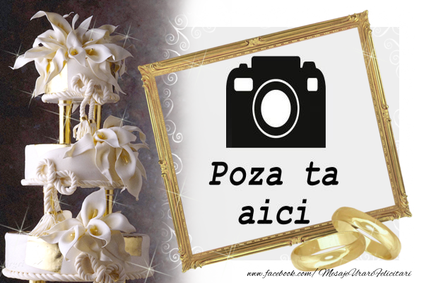 Rama foto pentru miri | Personalizare imagini | felicitaripersonalizate.com