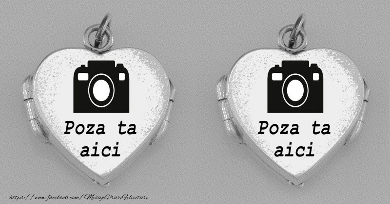 Doua inimi - Două rame foti in formă de medalioane | Personalizare ...