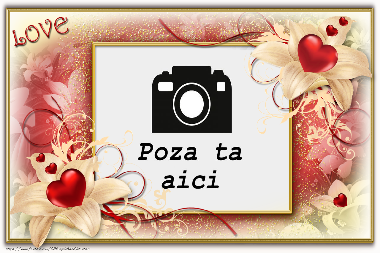 Rama foto cu inimi! | Personalizare imagini | felicitaripersonalizate.com