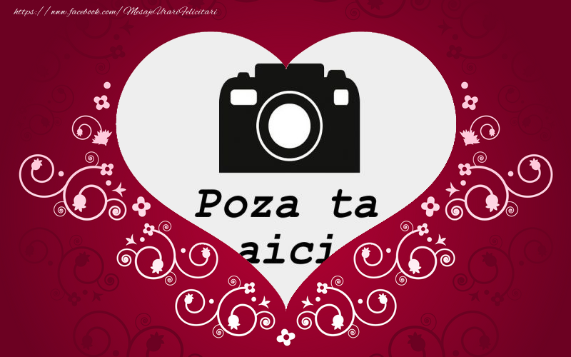 Rama foto cu inima | Personalizare imagini | felicitaripersonalizate.com