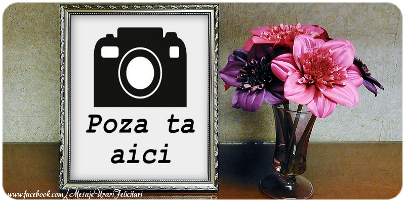 Rama foto - Buchet de flori | Personalizare imagini ...