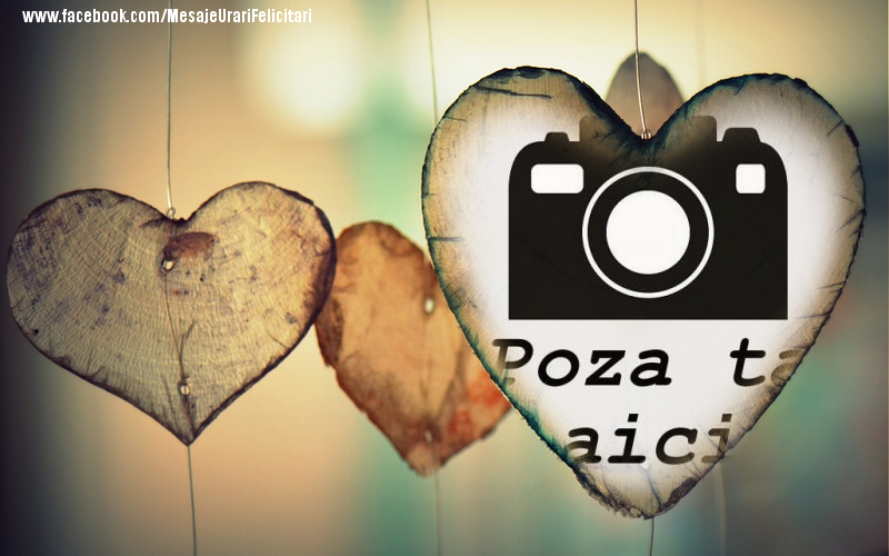 Rama foto cu inimi | Personalizare imagini | felicitaripersonalizate.com
