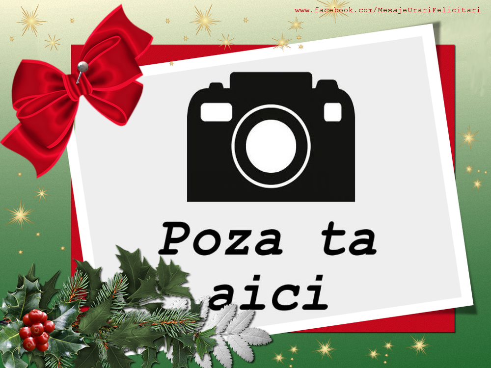 Rama foto de Craciun | Personalizare imagini | felicitaripersonalizate.com