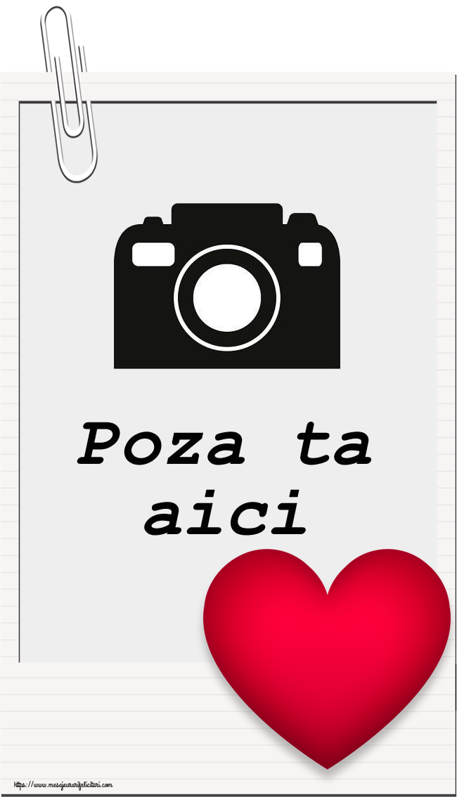 Rama foto cu inima | Personalizare imagini | felicitaripersonalizate.com