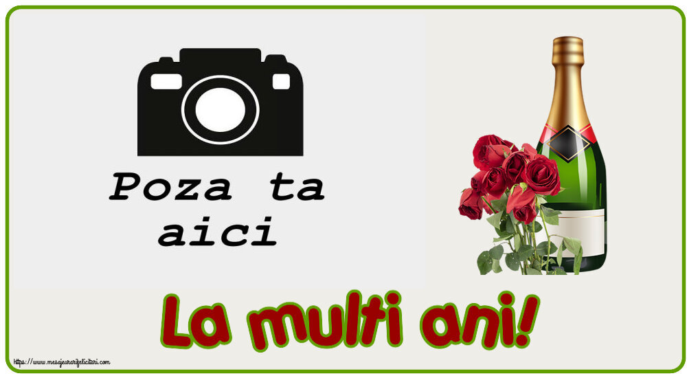 La multi ani! - Rama foto | Personalizare felicitari cu poza ...