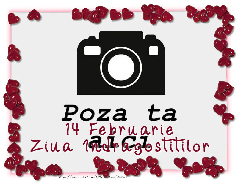 Portret de 14 Februarie Ziua Indragostitilor! | Personalizare ...