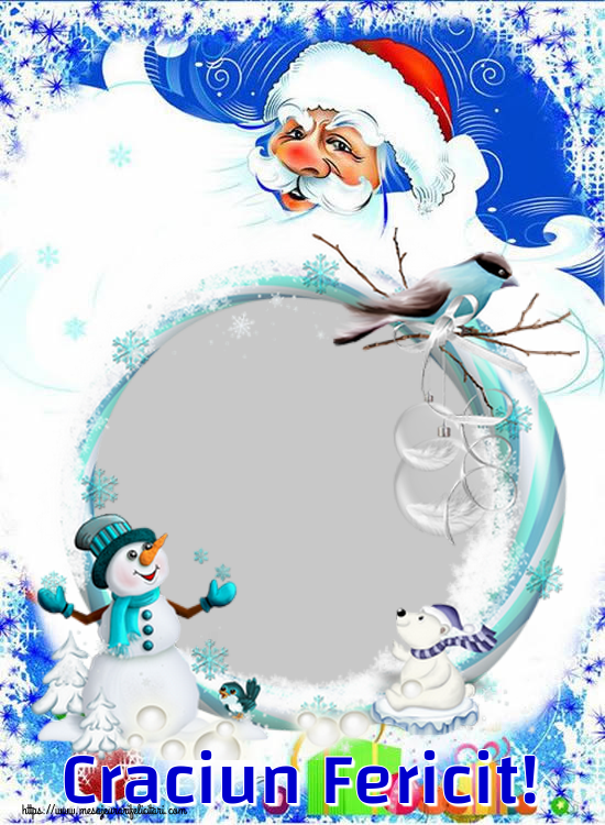 Craciun Fericit! - Rama foto | Personalizare felicitari cu poza ...