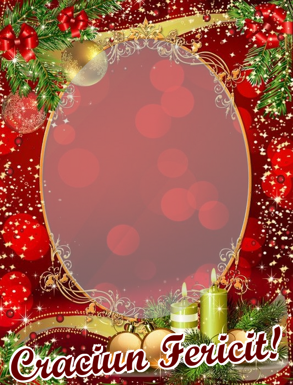 Craciun Fericit! - Rama foto | Personalizare felicitari cu poza ...