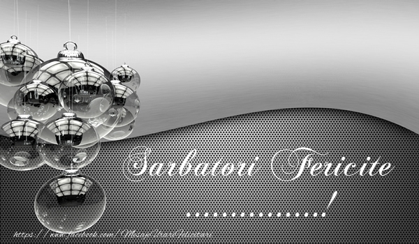 Sarbatori fericite ...! | Personalizare felicitari cu nume ...