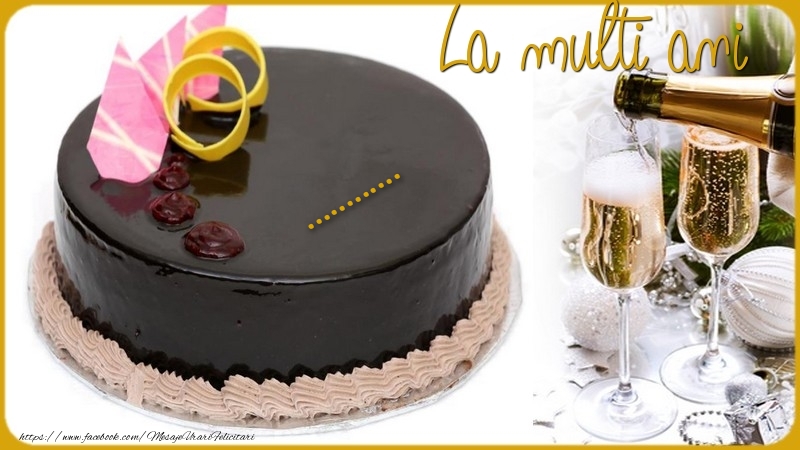 La multi ani ... | Personalizare felicitari cu nume ...