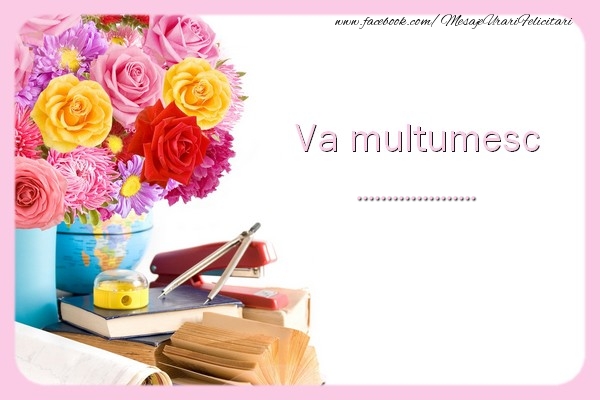 Va multumesc ... | Personalizare felicitari cu nume ...